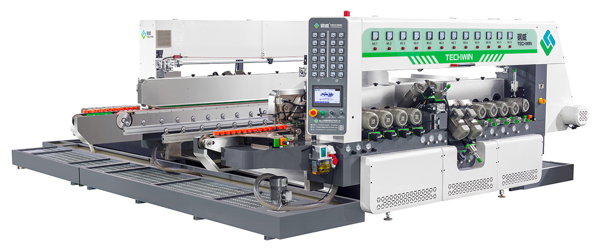 TECHWIN glass double edger at CHINA GLASS 2024 - Fstechwin